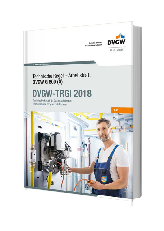 TRGI - G 600 Arbeitsblatt 2018 -Technische Regel für Gasinstallationen | 309900