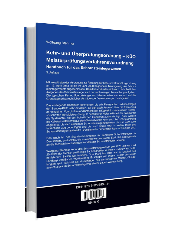 Kehr- und Überprüfungsordnung – KÜO - 3. Auflage 2024 | 348090-A3